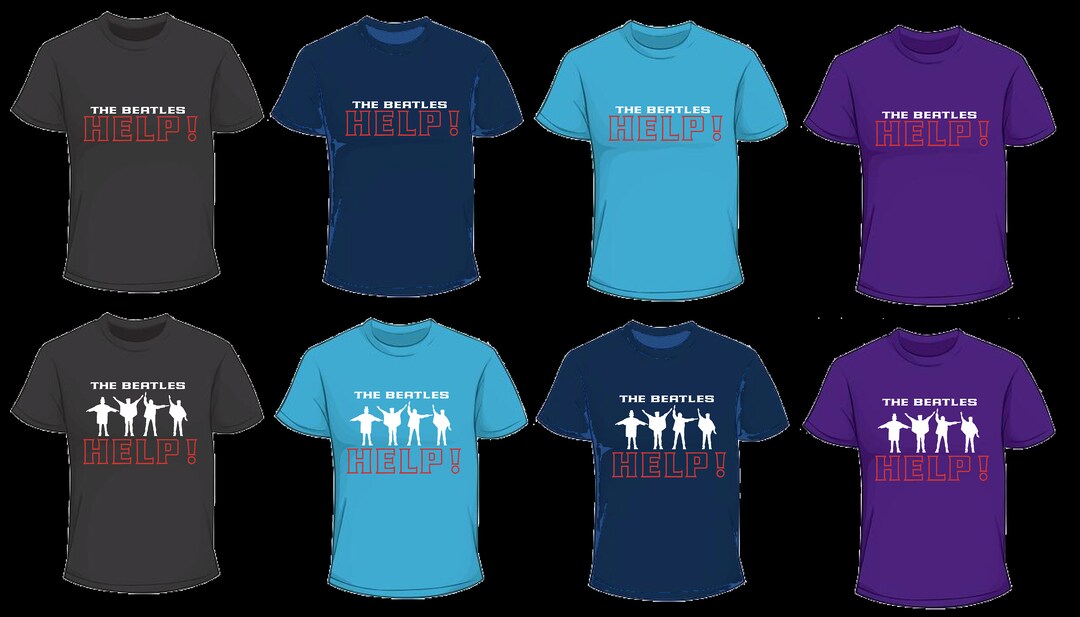 The Beatles Help Shirt - Etsy