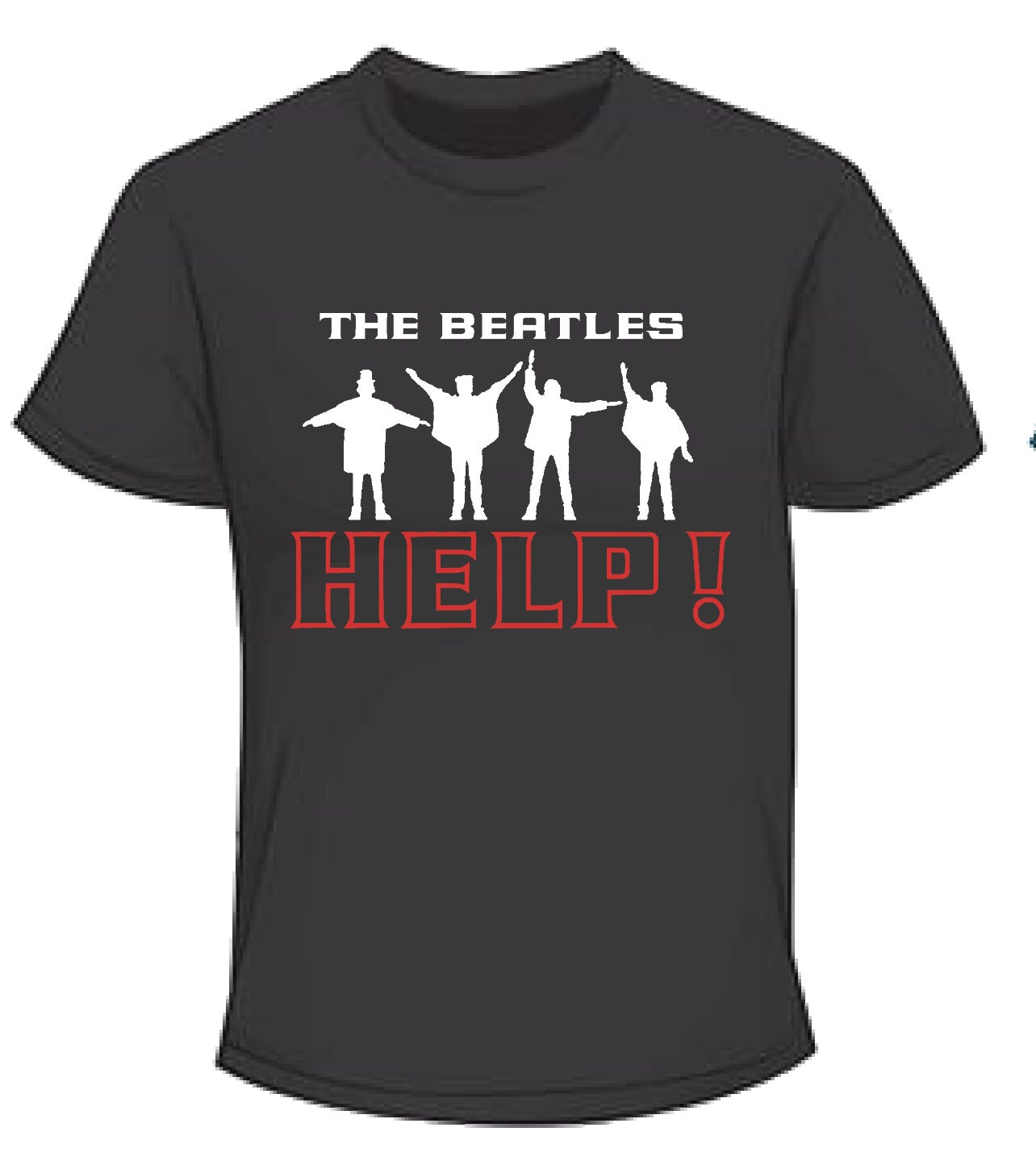 The Beatles Help Shirt - Etsy