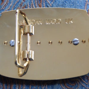 New Exclusive Cobra Snake Gold/white Coloured Metal Belt Buckle Goth ...