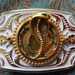 New Exclusive Cobra Snake Gold/white Coloured Metal Belt Buckle Goth ...