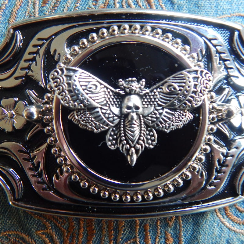 Motten gürtelschnalle - Etsy.de