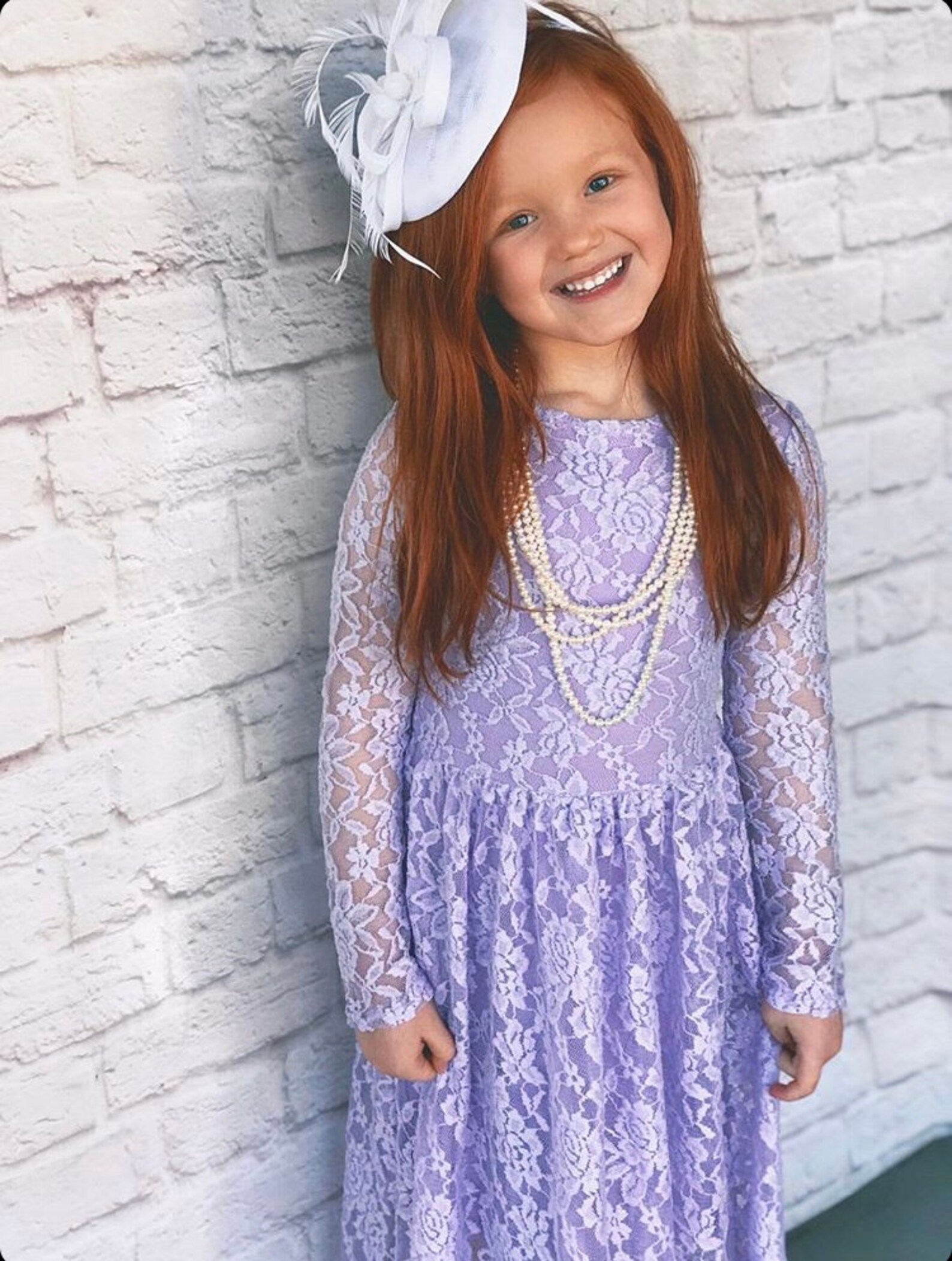 Girls Lilac Lace Maxi Dress Girls Lace Dress Lace Maxi - Etsy