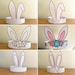 Easter Bunny Paper Crown Printable Bunny Ears Paper Crowns Easter Paper ...
