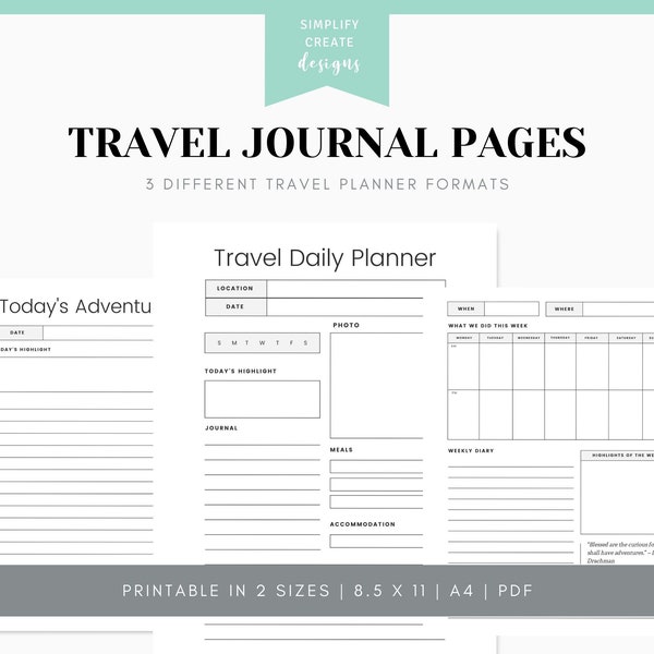 Travel Printable - Etsy