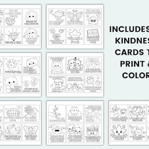 Kindness Cards for Kids Printable Compliment Cards Positivity Cards ...