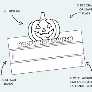 Halloween Craft Bundle Printable Halloween Activity Sheets Printable ...