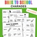 Back to School Charades Game Printable Icebreaker Game for Kids First ...
