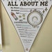 All About Me Banner First Day of School Printable Back to School ...