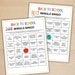 Back to School Mingle Bingo Game First Day of School Activity Printable ...