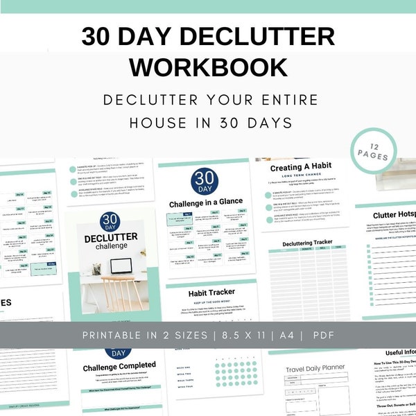 30 Day Declutter Challenge - Etsy UK