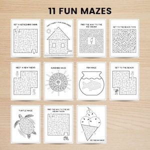 Summer Activity Bundle Printable Summer Kids Activities Summer ...