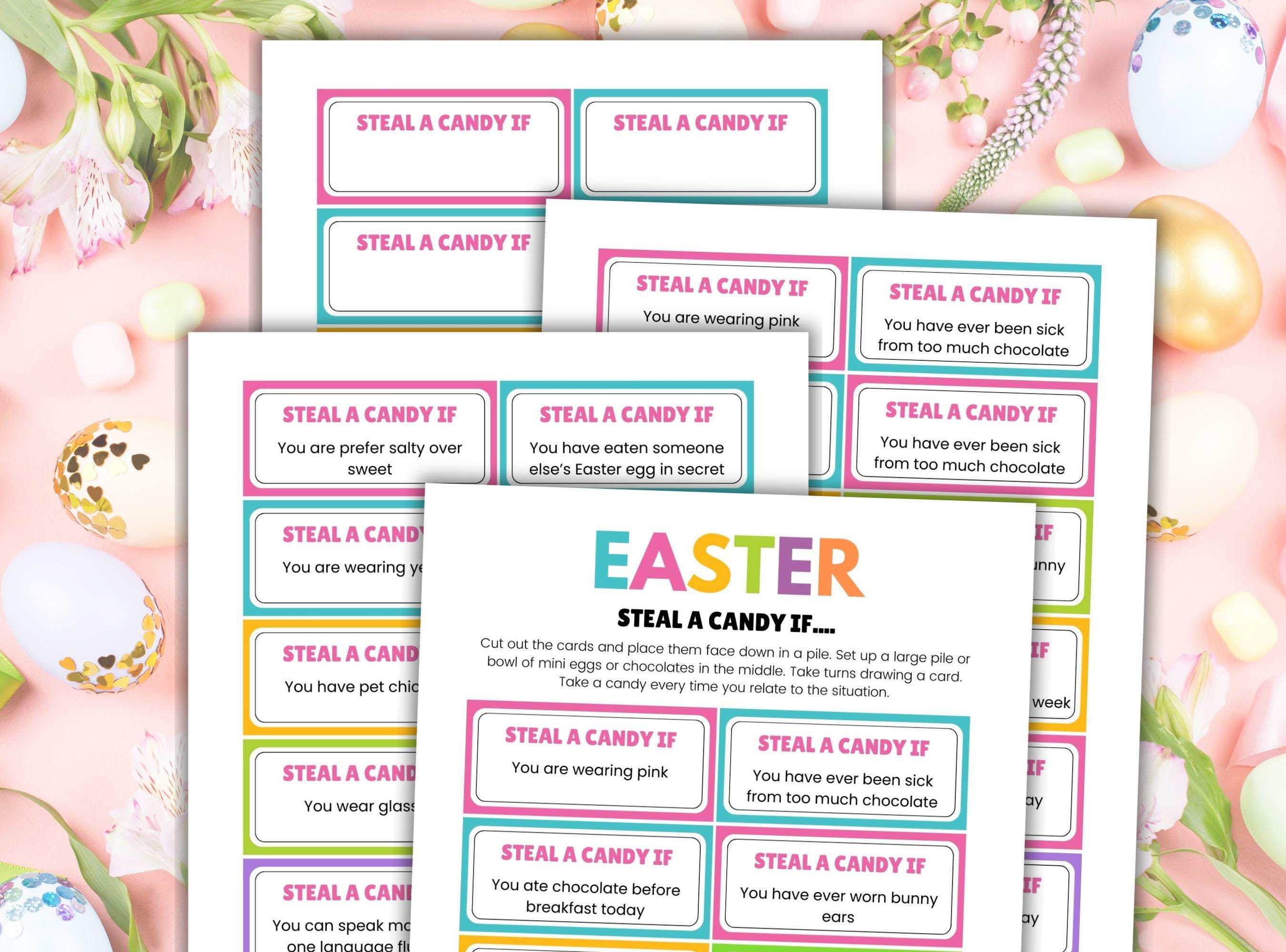Easter Candy Game Easter Group Game Easter Steal A Candy If Game ...