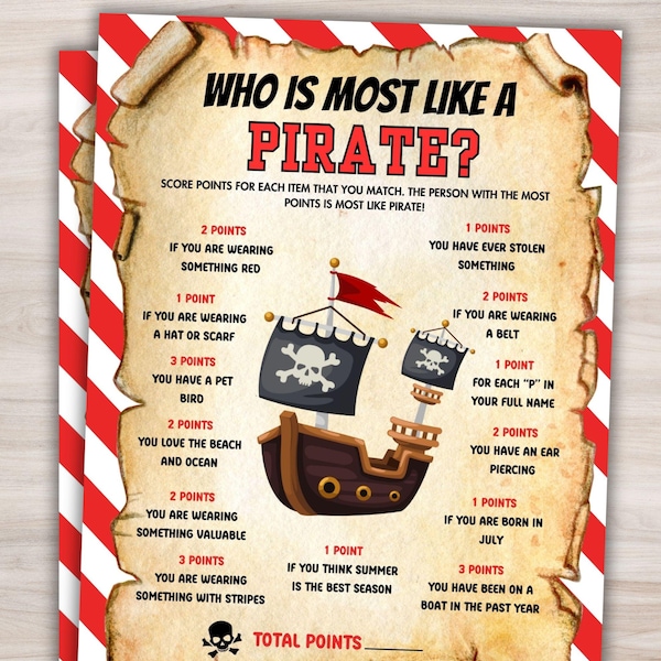 Talk Like a Pirate - Etsy