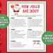 How Jolly Are You Game Printable Christmas Game Christmas Party Game ...