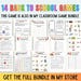 Back to School Mad Libs Game Fill the Gaps First Day of School Activity ...