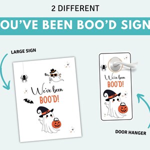 You've Been Boo'd Printable Halloween Kit You've Been Booed Printable ...