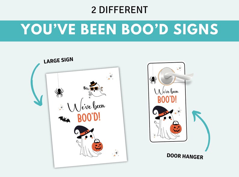 You've Been Boo'd Printable Halloween Kit You've Been Booed Printable ...