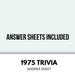 1975 Trivia Game Printable 50th Birthday Games Born in 1975 Game ...