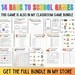 Back to School Alphabet Game First Day of School Activity Printable ...