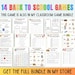 Back to School Charades Game Printable Icebreaker Game for Kids First ...