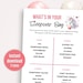 Whats in Your Sleepover Bag Game Printable What is in Your Bag Game ...