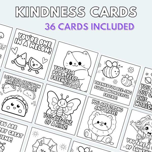 Kindness Cards - Etsy