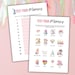 Test Your Memory Party Game Printable Slumber Party Games for Girl ...