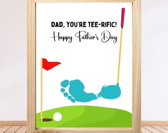 Father's Day Handprint Art Printable Grillmaster Handprint Craft ...