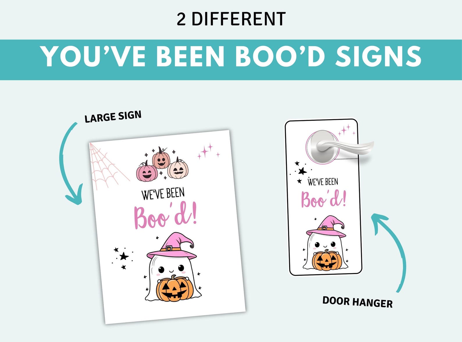 You've Been Boo'd Printable Halloween Kit You've Been Booed Pinkoween ...
