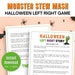 Halloween Left Right Game for Kids Printable Halloween Game - Etsy