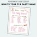 What's Your Tea Party Name Party Game Printable Tea Party Game Tea ...