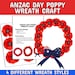 ANZAC Day Poppy Wreath Craft Printable ANZAC Day Activities ANZAC Day ...