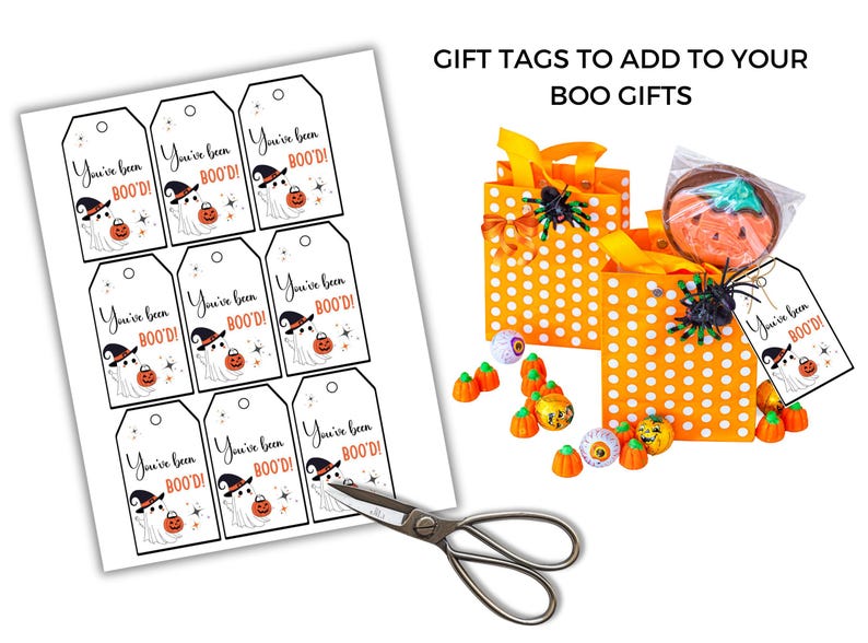 You've Been Boo'd Tag Printable Halloween You've Been Booed Tag ...