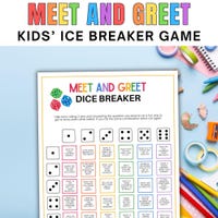 Ice Breaker Group Game Printable | Youth Group or Classroom Mixer or ...
