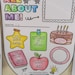 All About Me Banner First Day of School Printable Back to School ...