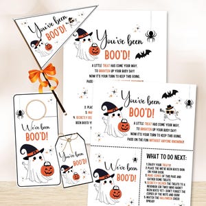 You've Been Boo'd Printable Halloween Kit You've Been Booed Printable ...