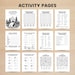 Camping Activity Bundle Printable Camping Kids Activities Camping ...