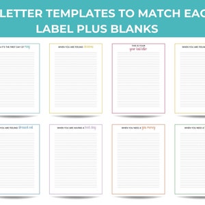 Open When Letter Templates Open When Envelopes Open If Open If Letter ...