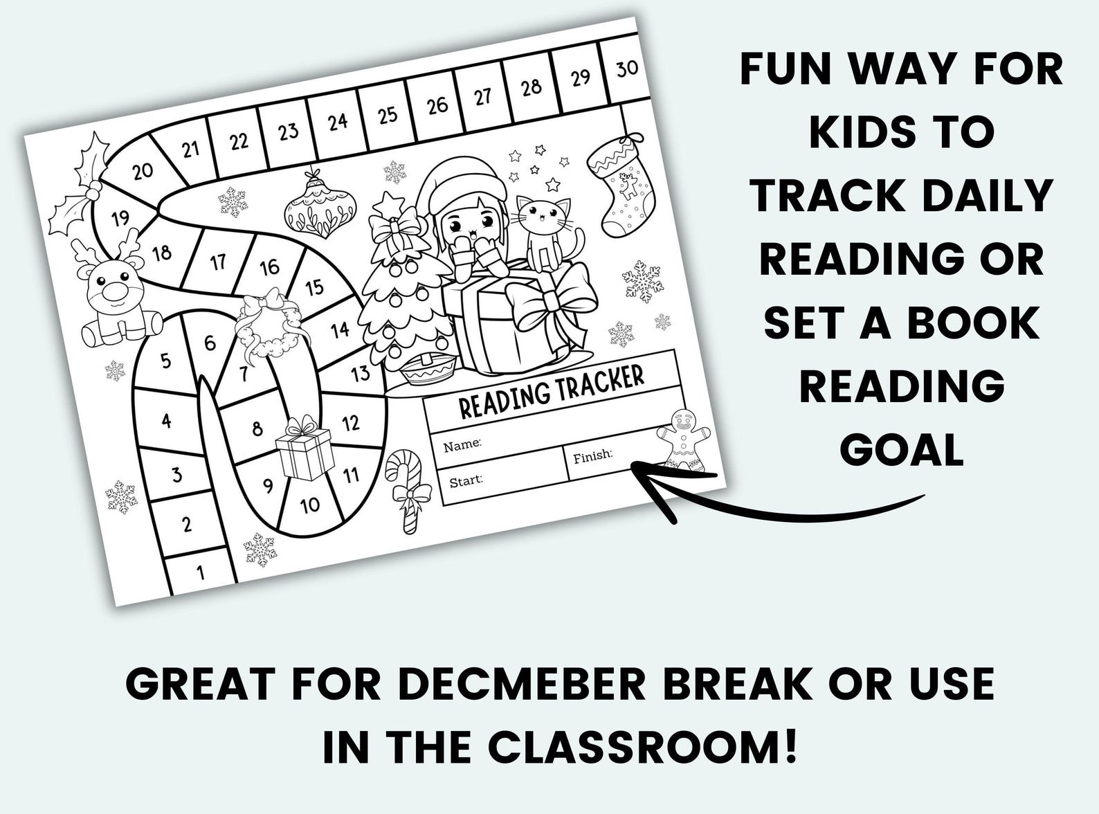 Reading Trackers for Kids Printable Kids Reading Tracker Bundle Reading ...