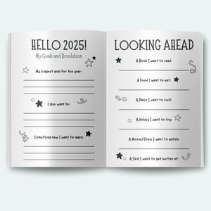 My Year in Review Activity Printable New Years Activities Kids Year in ...