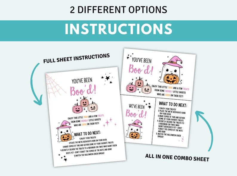 You've Been Boo'd Printable Halloween Kit You've Been Booed Pinkoween ...