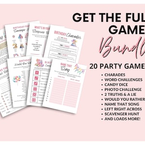 Left Right Birthday Game Birthday Left Right Across Game Kids Birthday ...