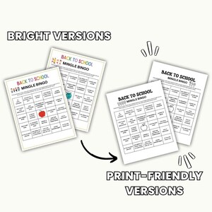 Back to School Mingle Bingo Game First Day of School Activity Printable ...
