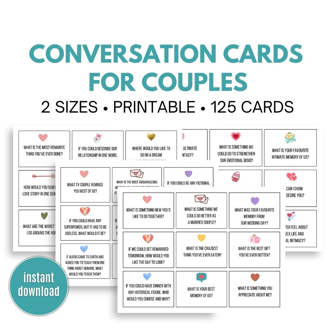 Conversation Card Bundle, 900 Conversation Cards for Families ...