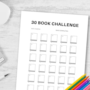30 Day Wellness Challenge Printable Wellbeing Challenge Tracker ...