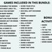 Winter Game Bundle Printable Winter Games Winter Trivia Game Bundle ...