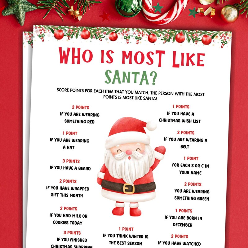 Most Like Santa - Etsy