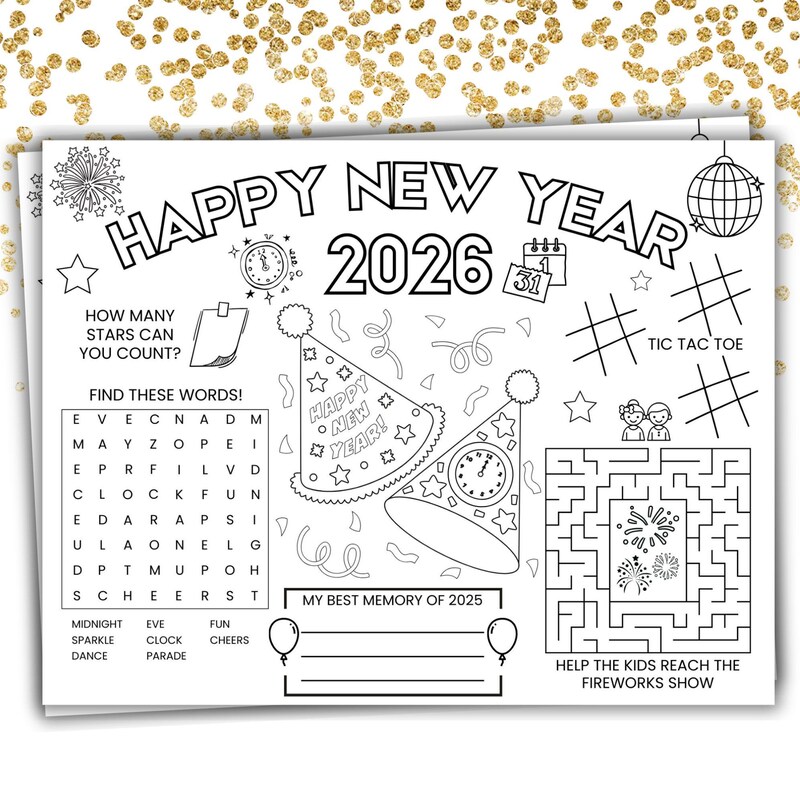 New Years Eve Decor - Etsy