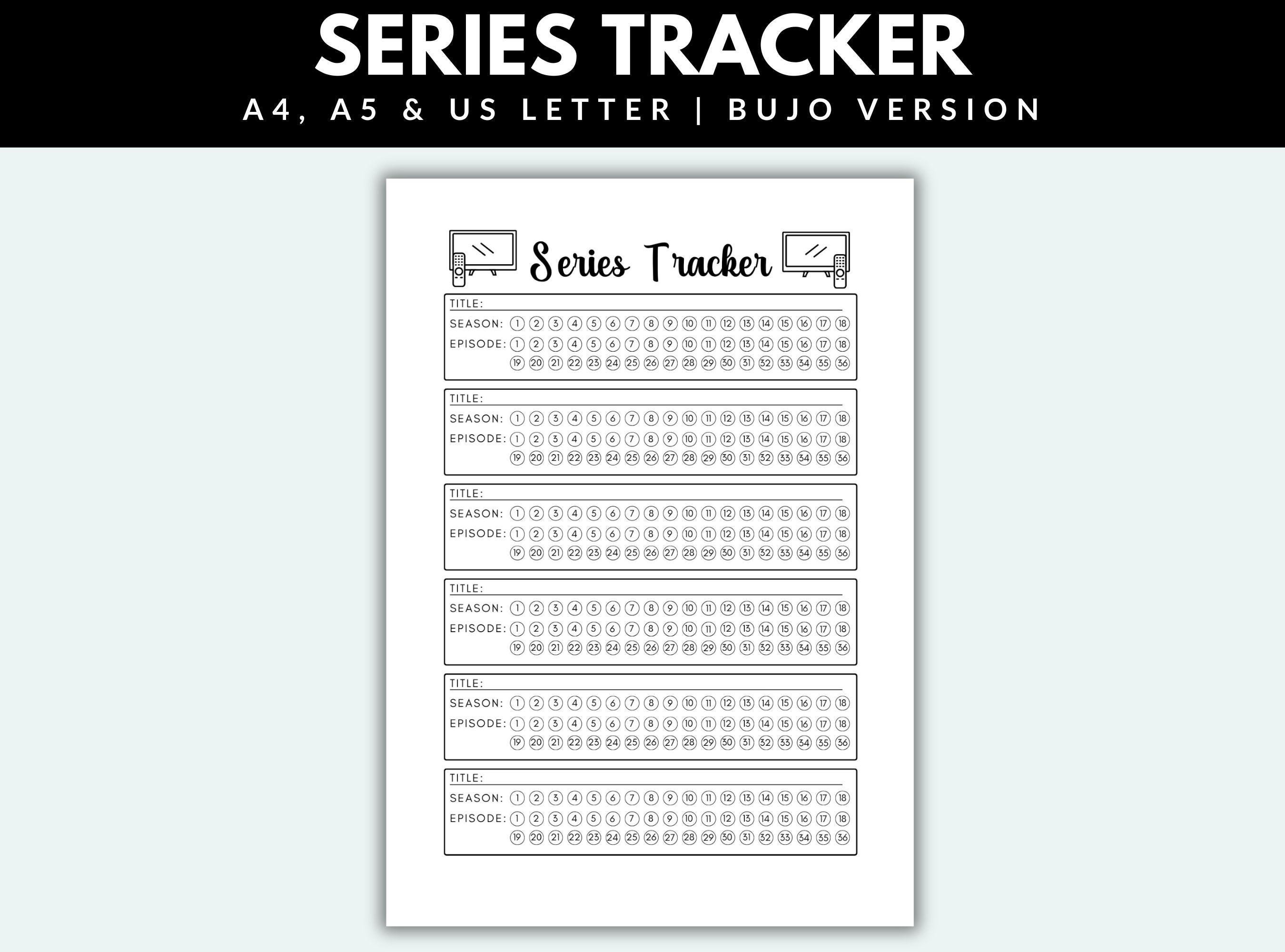 TV Series Tracker Series Watchlist Series Show Tracker Episodes Shows ...