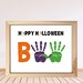 Boo Halloween Handprint Craft Activity Printable Halloween Handprint ...
